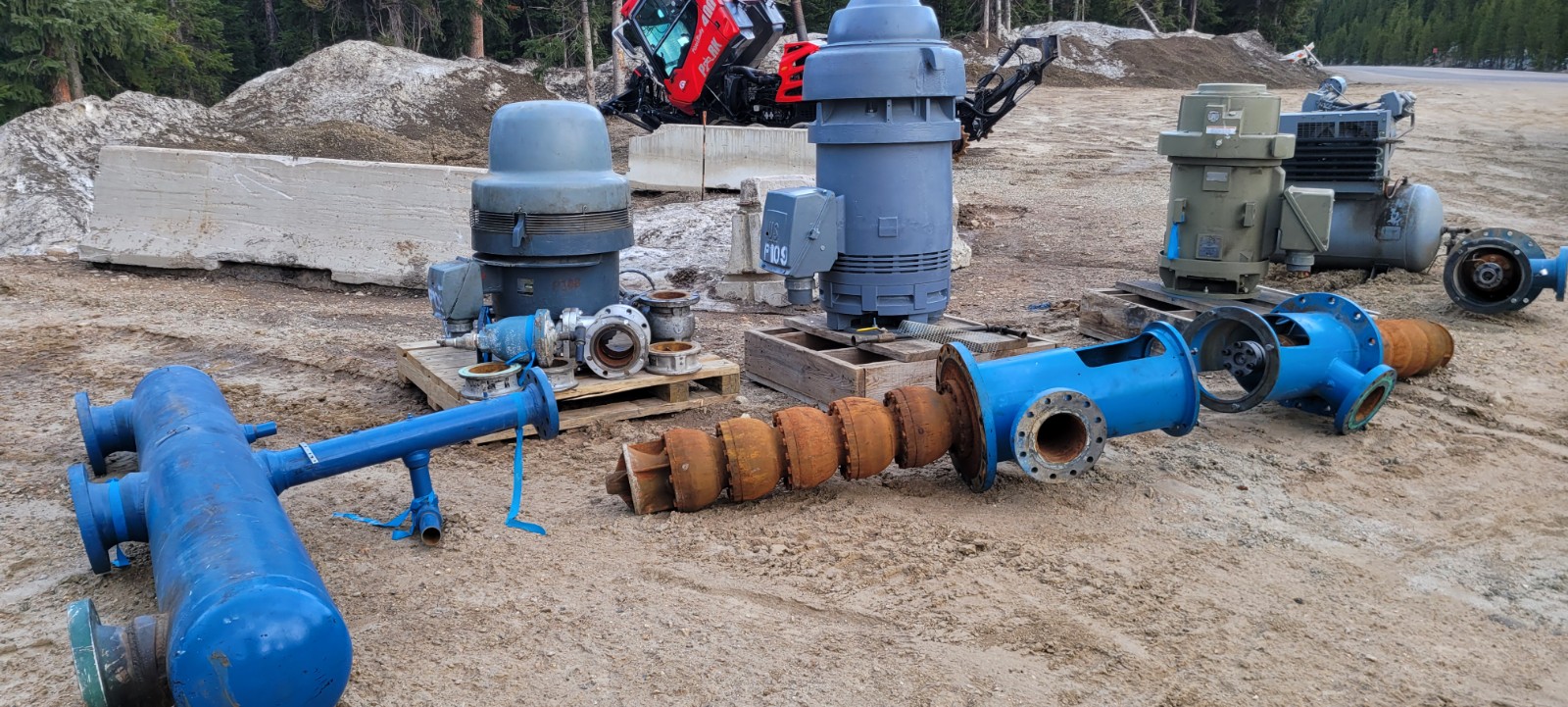 Three pump 1800 GPM booster station - price drop • CHS Snowmakers